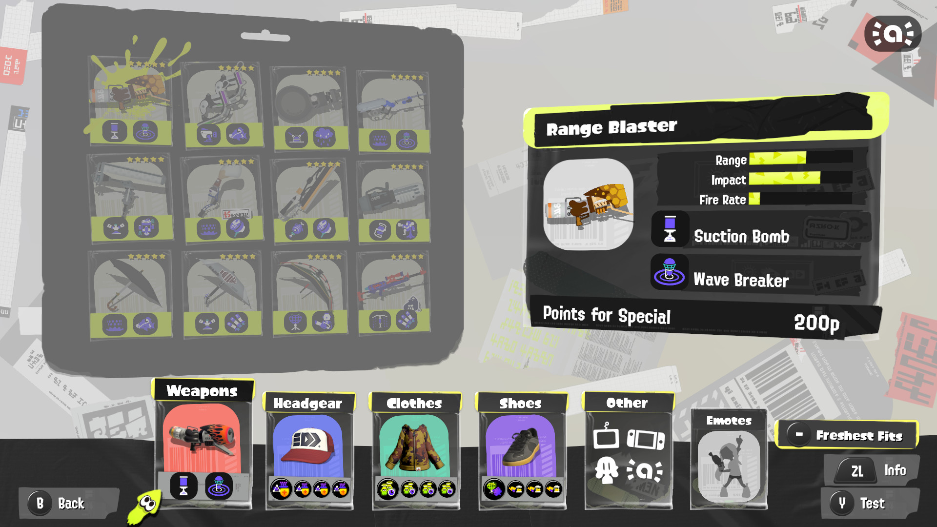 Honeycomb Range Blaster [Splatoon 3] [Mods]