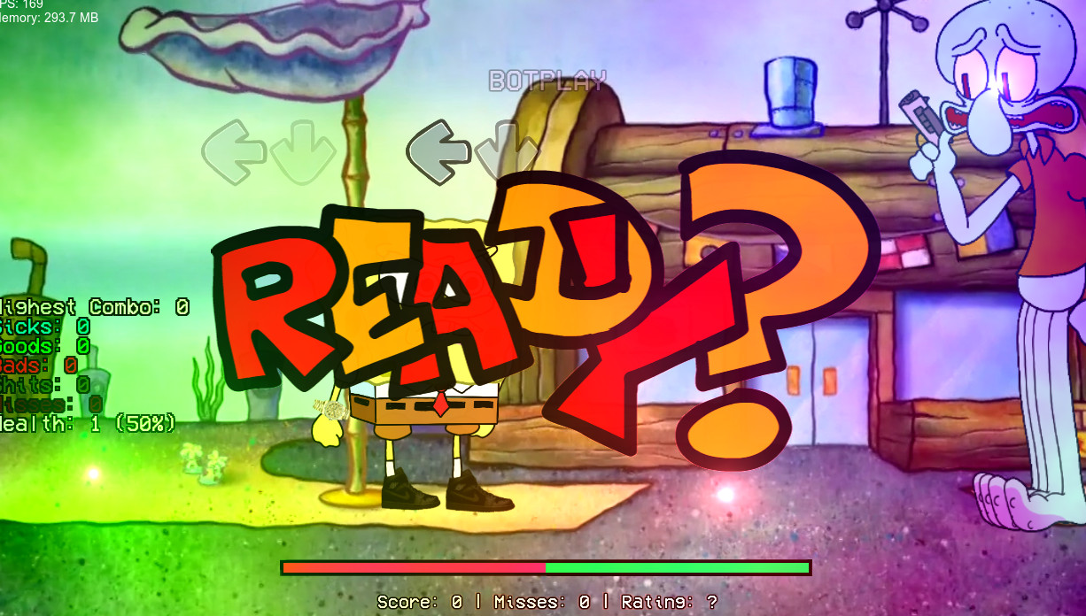 Your Boy Sponge (ABUSE MIX) Mod for Friday Night Funkin' | FNF Mods