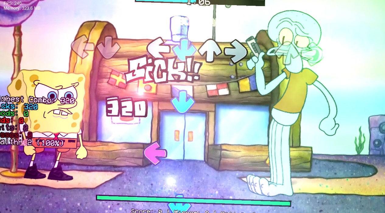 Your Boy Sponge (ABUSE MIX) Mod for Friday Night Funkin' | FNF Mods