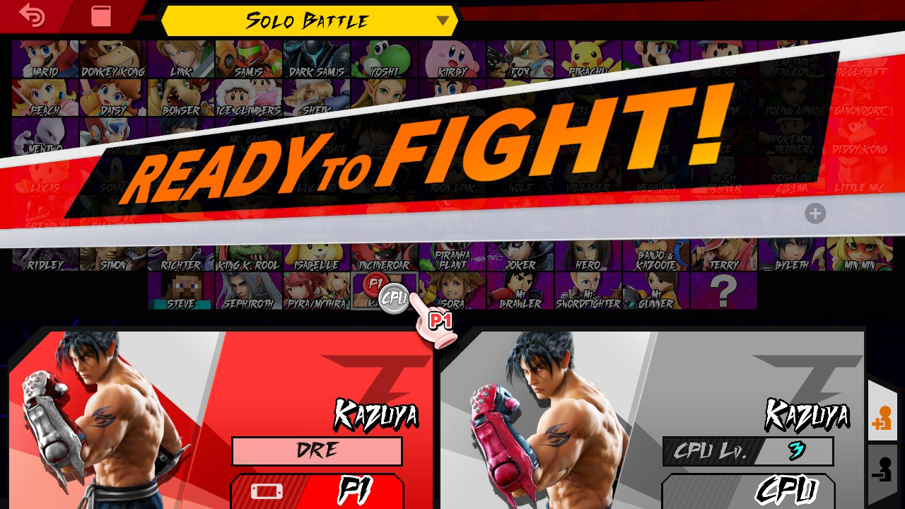 Jin Alternate Costumes Mod for Super Smash Bros. Ultimate | SSBU Mods