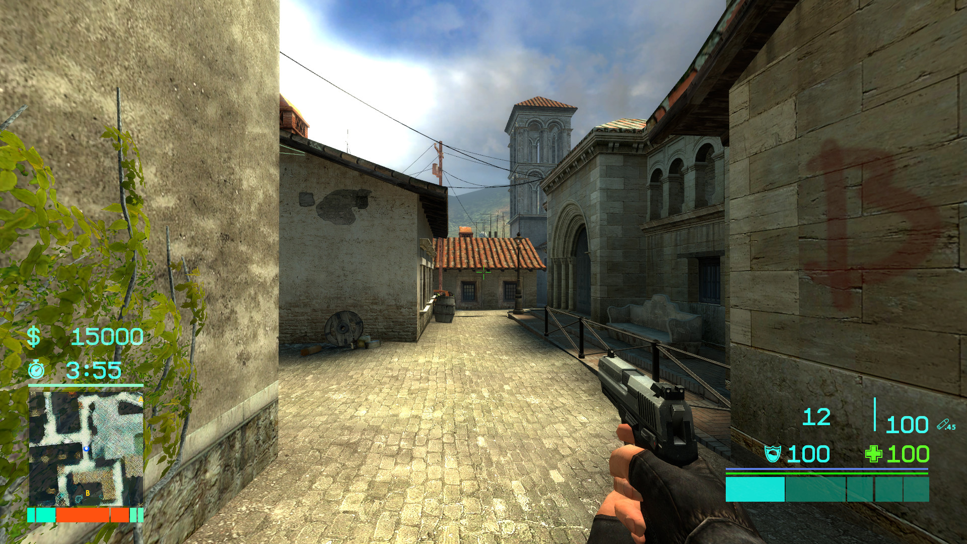 Battlefield 2042 style HUD Mod for Counter-Strike: Source | CS:S Mods
