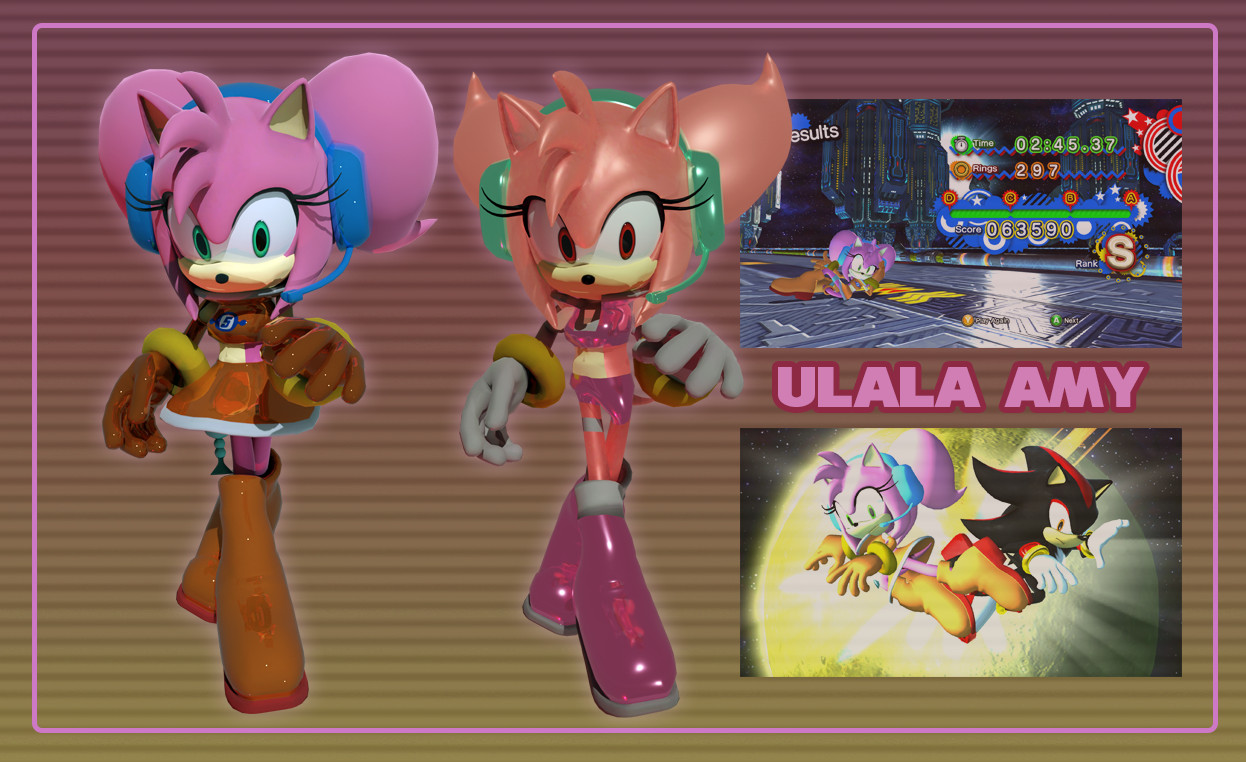 Ulala Amy Mod for Sonic Generations (2011) | Gens Mods