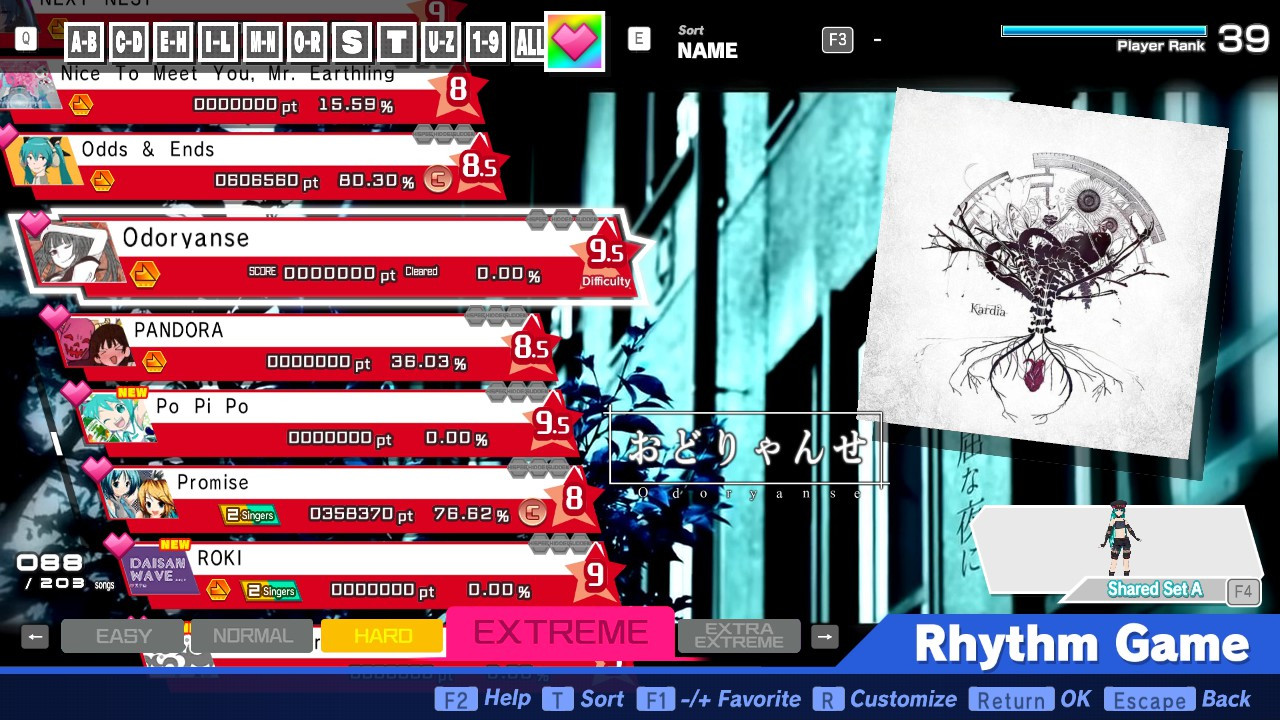 JitterGlitch Chart Pack [Hatsune Miku: Project DIVA Mega Mix+] [Mods]