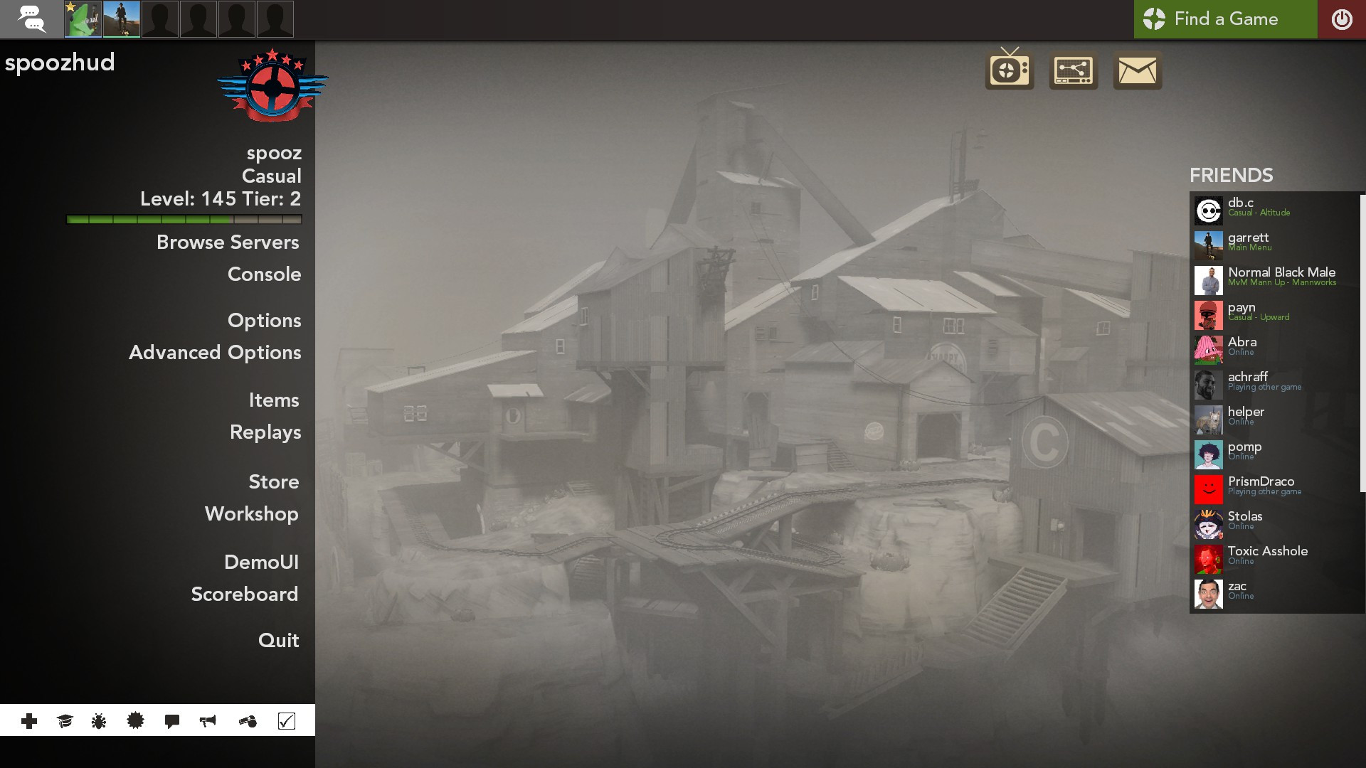 spoozhud [OLD] Mod for Team Fortress 2 | TF2 Mods