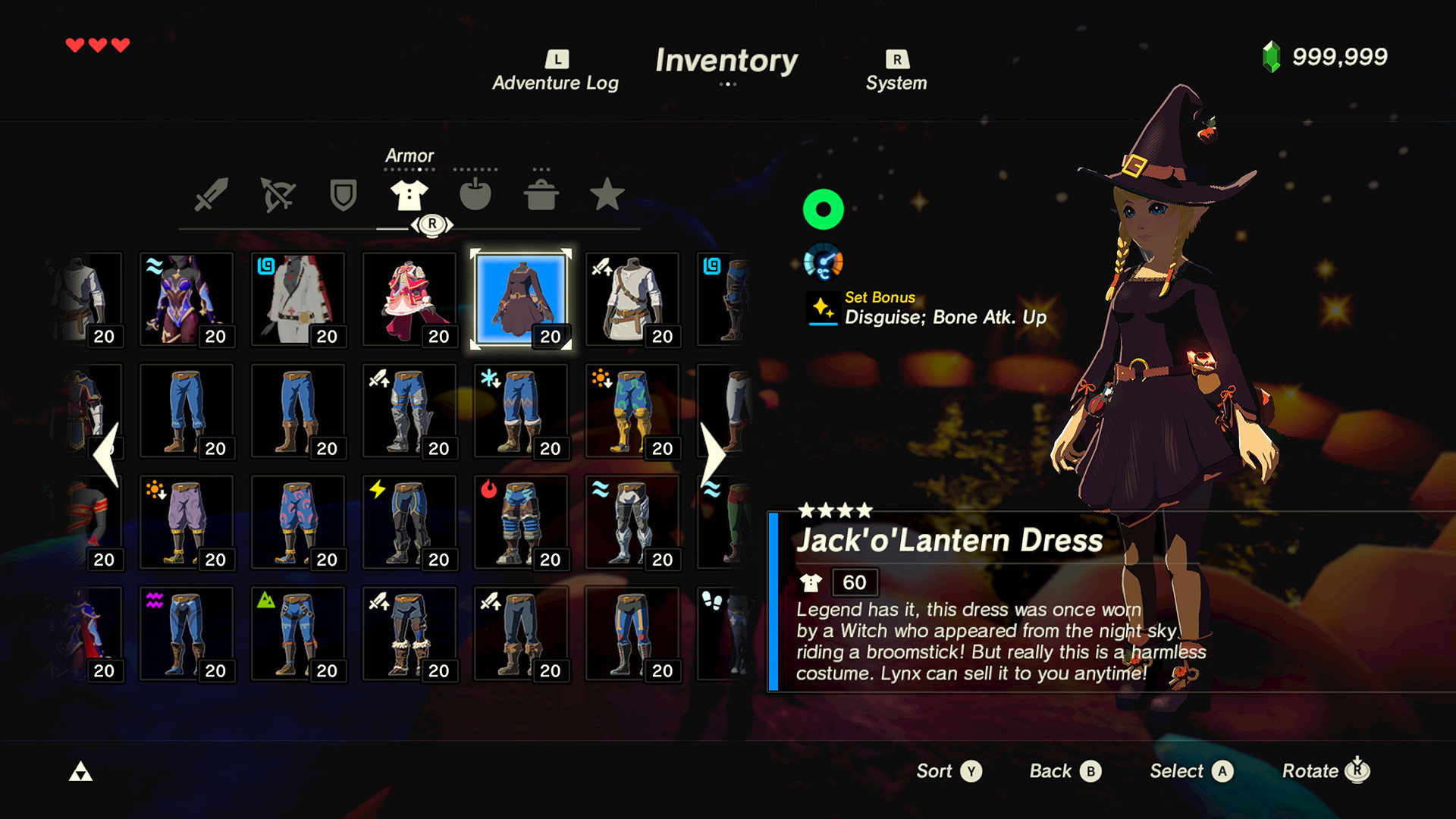 Linkle 3.0 Collection - Upgradeable Armor Patches Mod for The Legend of ...