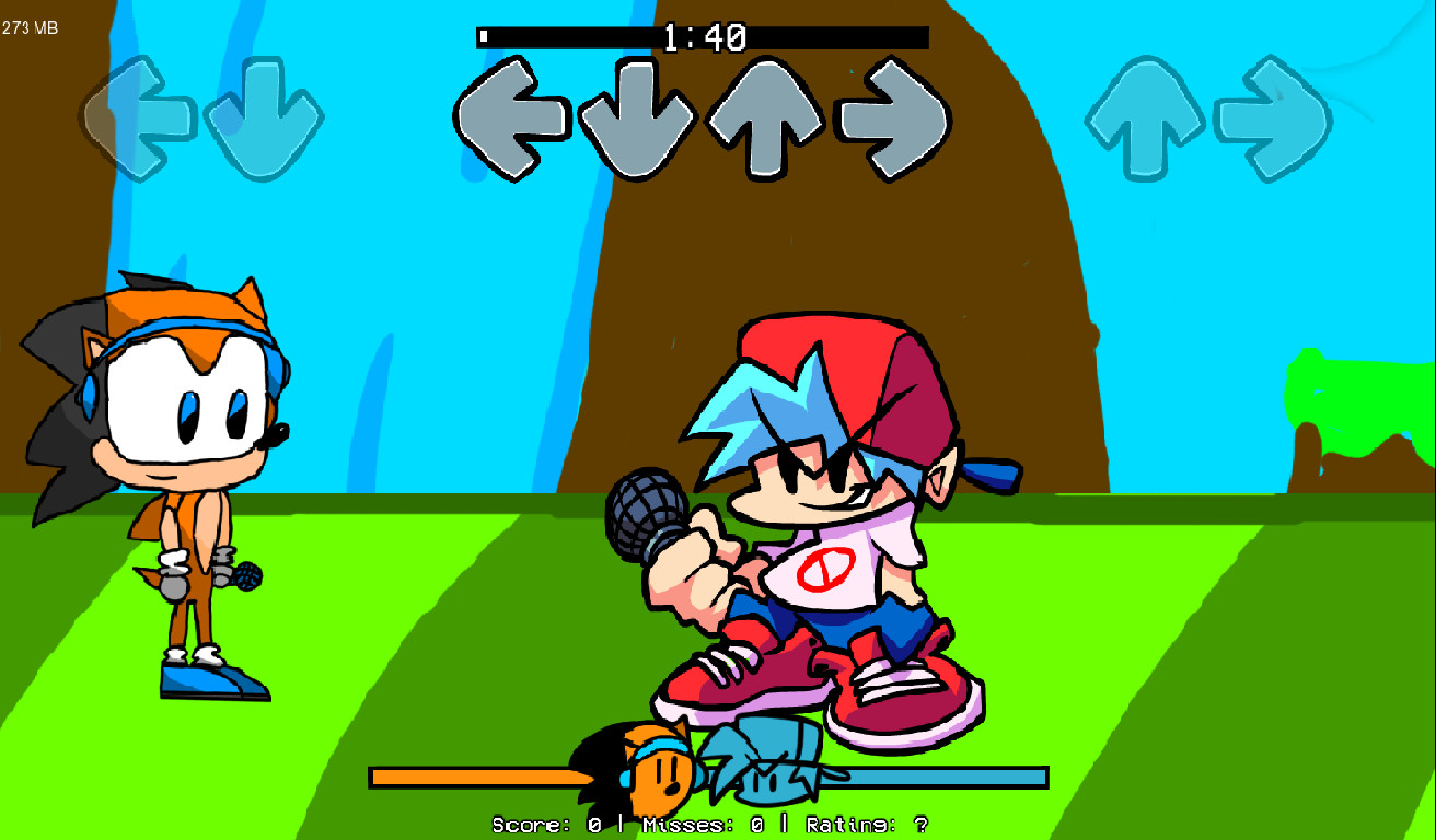 Vs. Dilow The Hedgehog (Alpha 1) Mod for Friday Night Funkin' | FNF Mods
