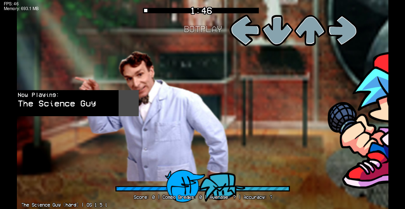 Vs Bill Nye the science guy Mod for Friday Night Funkin' | FNF Mods