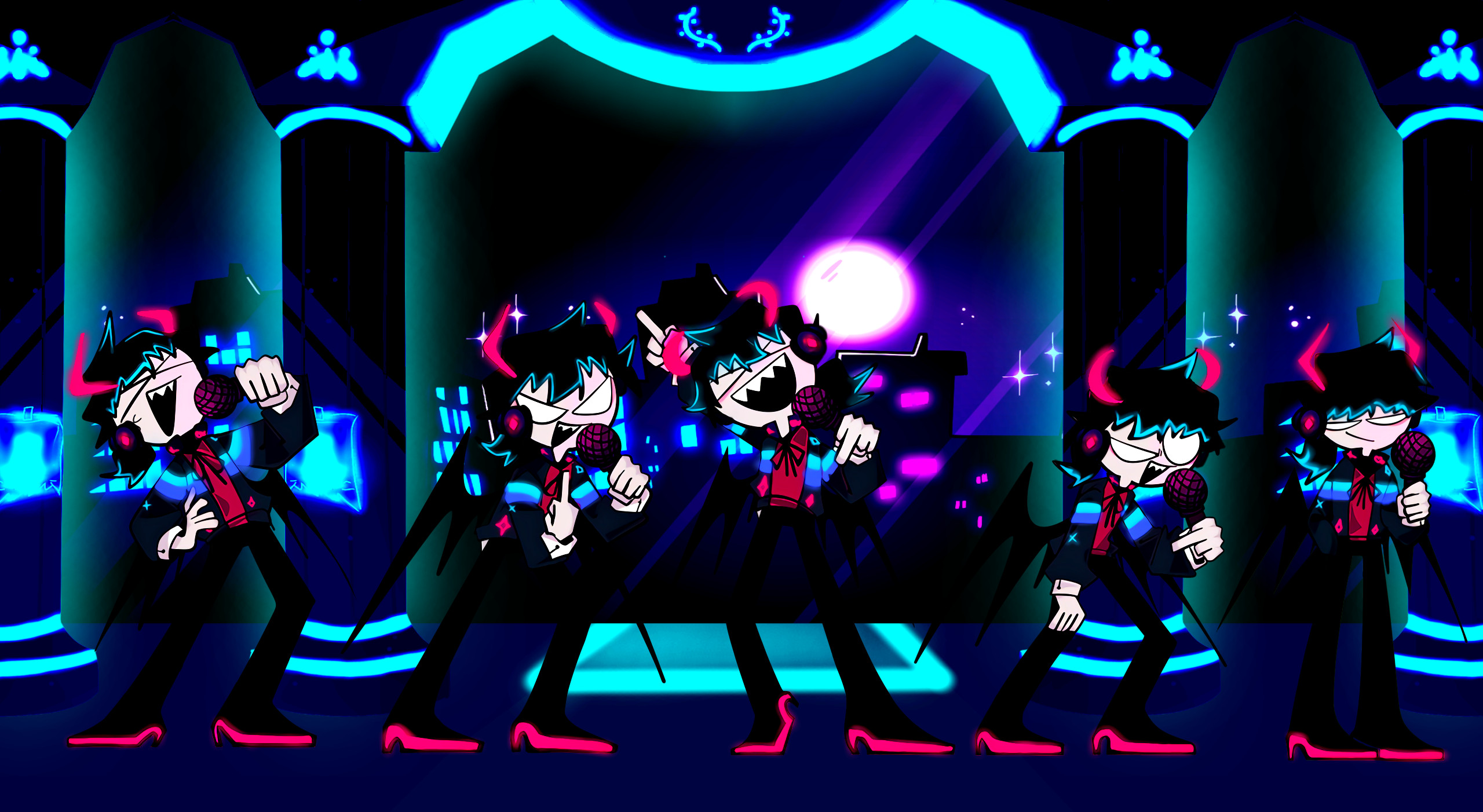 NEO Selever fix Animation [Friday Night Funkin'] [Mods]