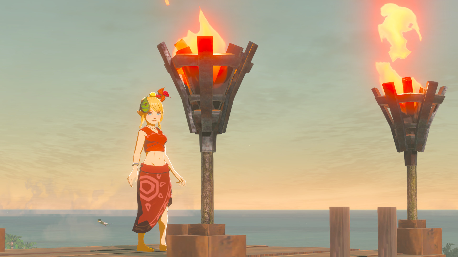 Linkle Lurelin Dress Updated Mod for The Legend of Zelda: Breath of the ...