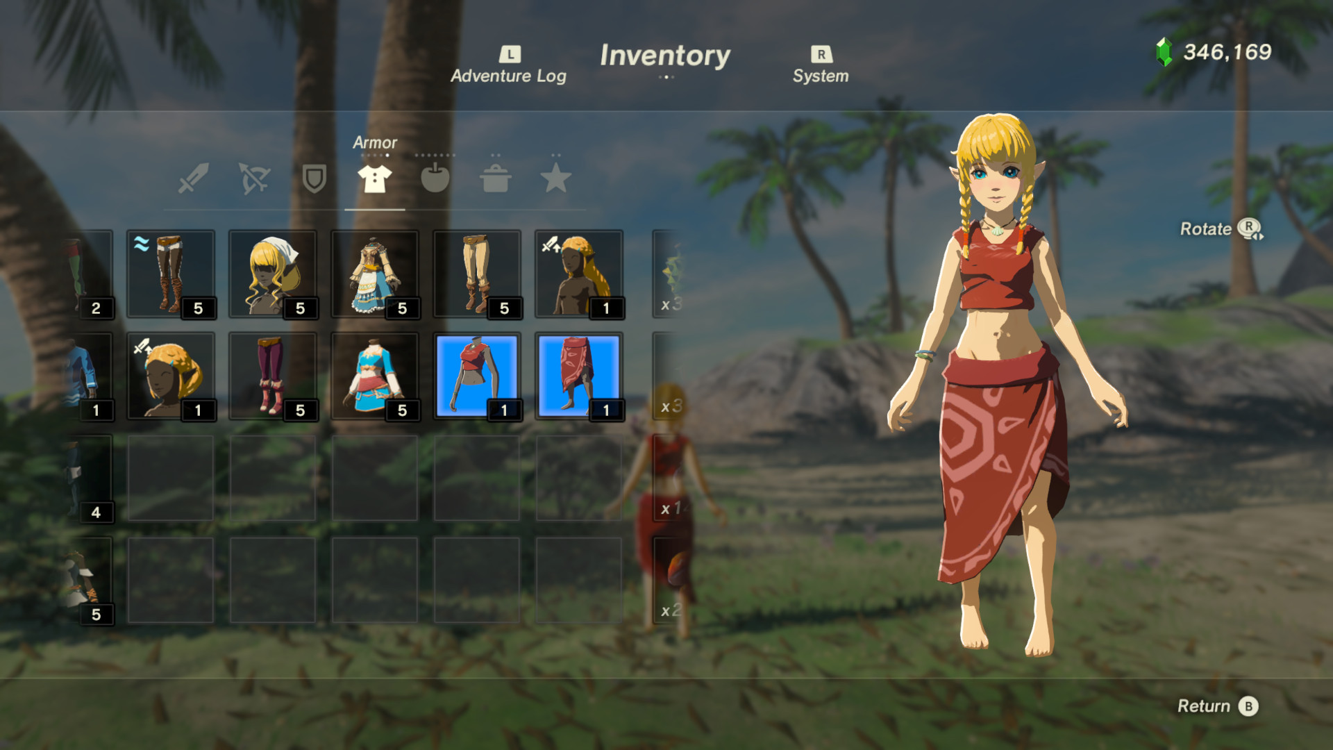 Linkle Lurelin Dress Updated Mod for The Legend of Zelda: Breath of the ...