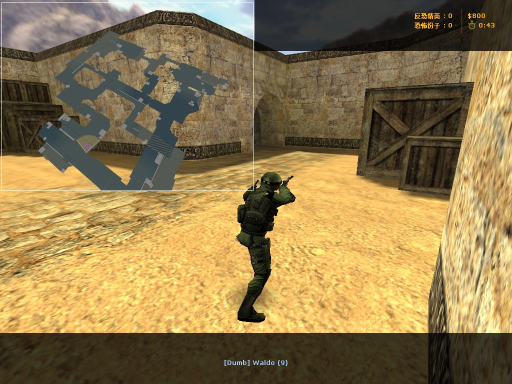 de_dust2 Overview (CS:GO Style) [Counter-Strike 1.6] [Mods]