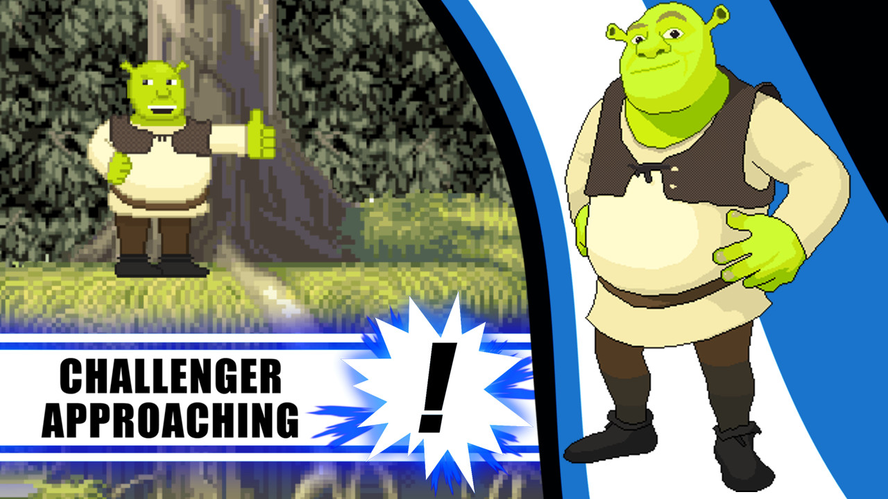 Shrek (0.9.5 / CMC+ v8) Mod for Super Smash Bros. Crusade | SSBC Mods