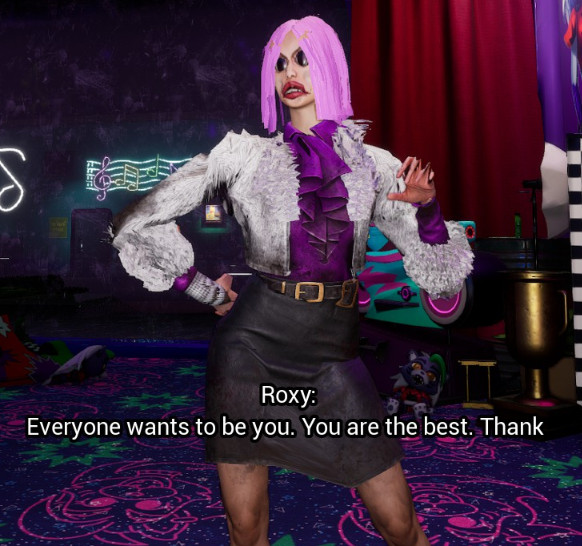 Yun Jin Lee as Roxy Mod for Five Nights at Freddy's Security Breach ...