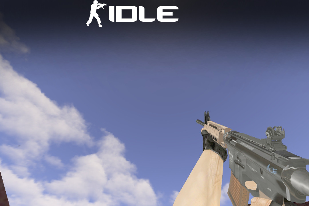 DEFAULT M4A4 | POLY MAG Mod for Counter-Strike 1.6 | CS1.6 Mods