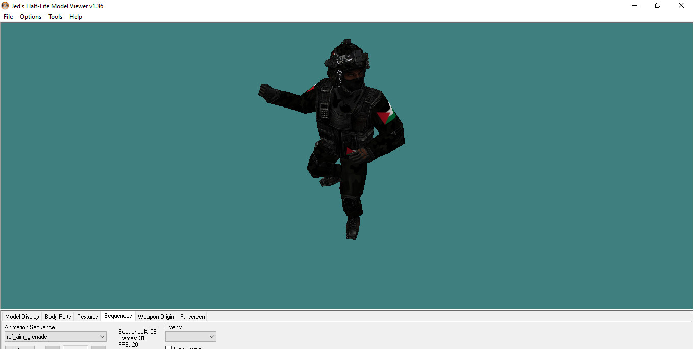 Palestinian Skin Pack Replace Urban Mod for Counter-Strike 1.6 | CS1.6 Mods