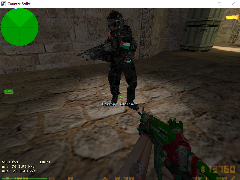 Palestinian Skin Pack Replace Urban Mod for Counter-Strike 1.6 | CS1.6 Mods