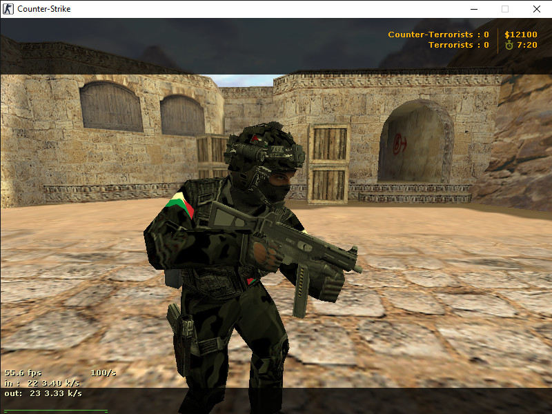 Palestinian Skin Pack Replace Urban Mod for Counter-Strike 1.6 | CS1.6 Mods