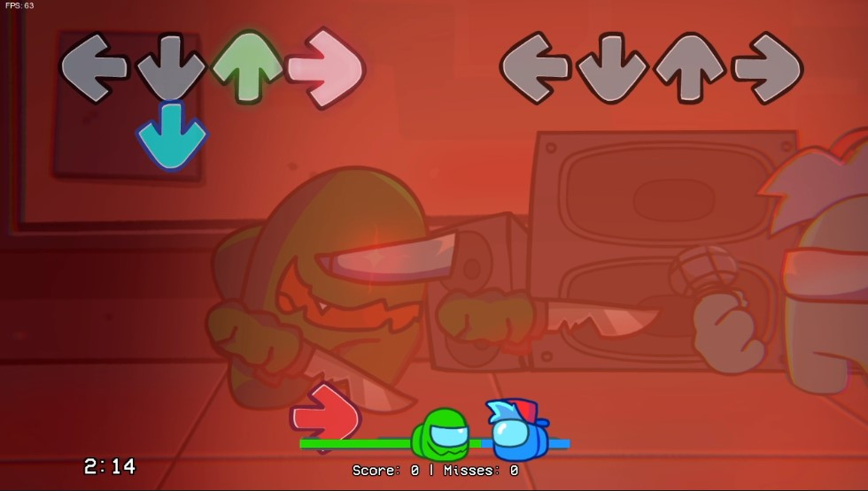 FNF : An Extraordinary Among Us Mod V2 Mod for Friday Night Funkin ...