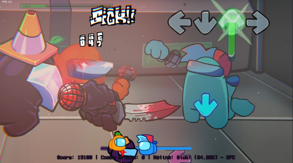 FNF : An Extraordinary Among Us Mod V2 Mod for Friday Night Funkin ...