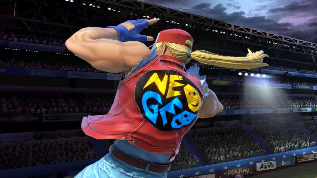 Terry With NeoGeo logo Mod for Super Smash Bros. Ultimate | SSBU Mods