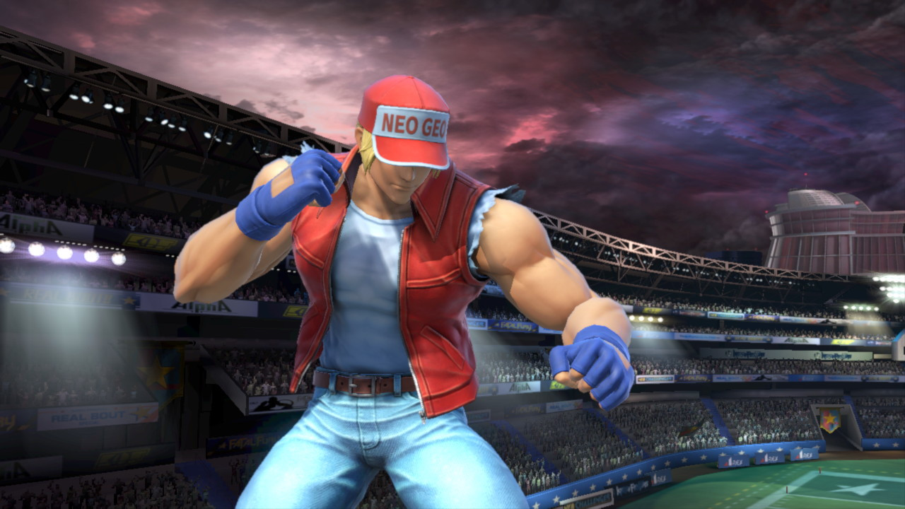 Terry With NeoGeo logo Mod for Super Smash Bros. Ultimate | SSBU Mods