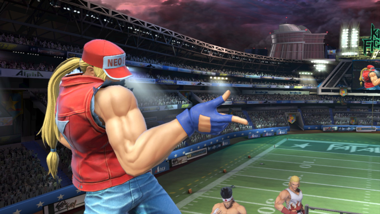 Terry With NeoGeo logo [Super Smash Bros. Ultimate] [Mods]