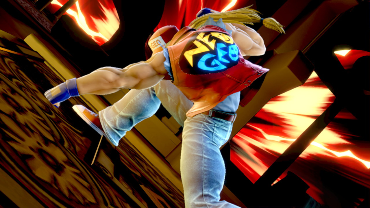 Terry With NeoGeo logo Mod for Super Smash Bros. Ultimate | SSBU Mods