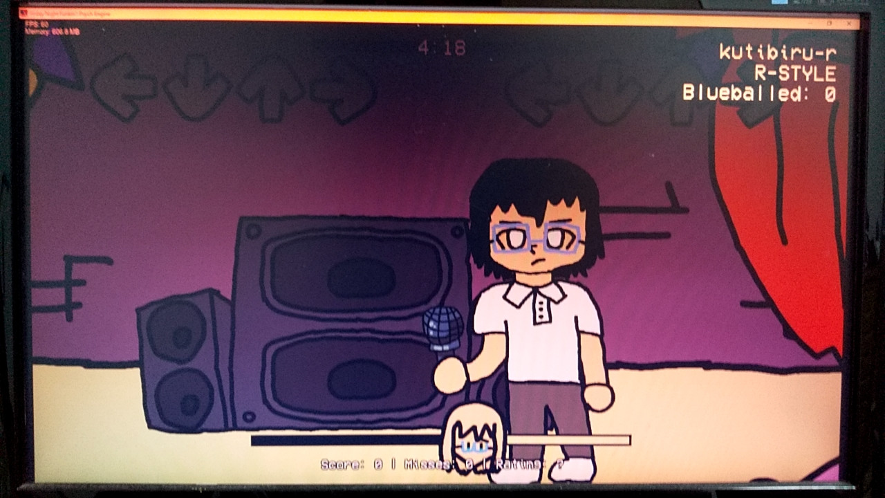 R Sing Kutibiru Legacy Mod for Friday Night Funkin' | FNF Mods