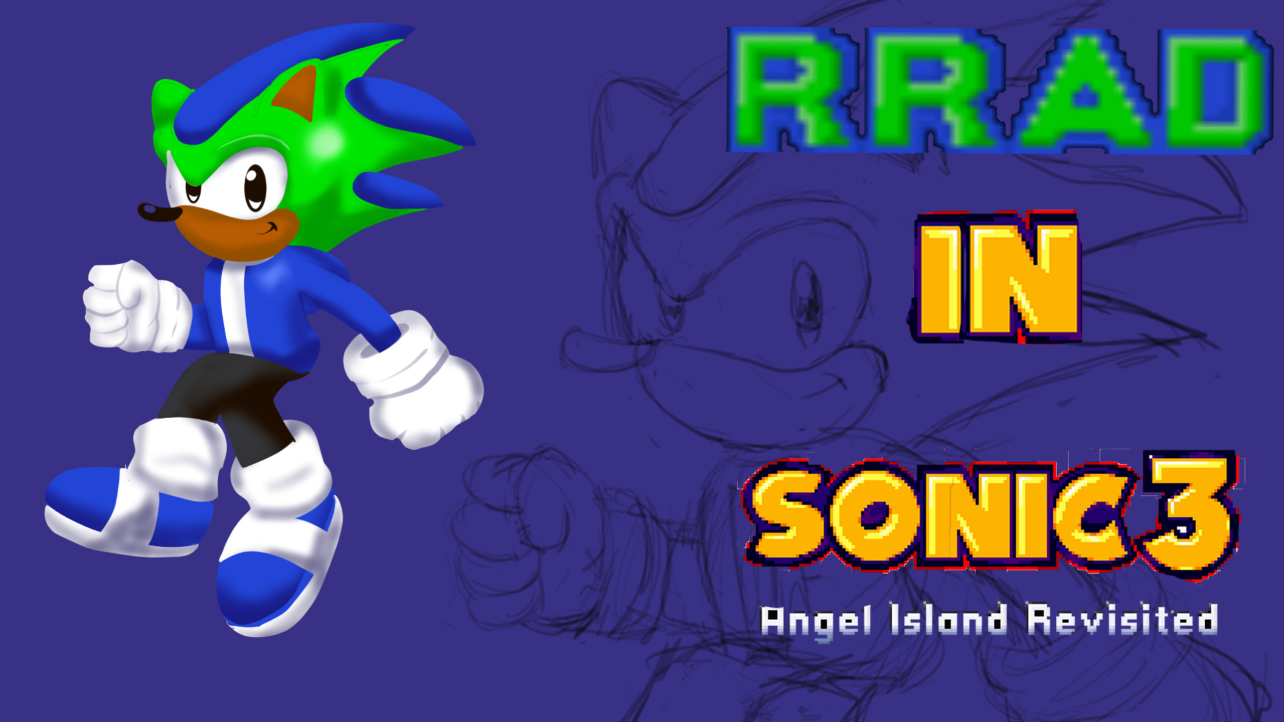 RRad 3 A.I.R.: RRad the Hedgehog [Sonic 3 A.I.R.] [Mods]