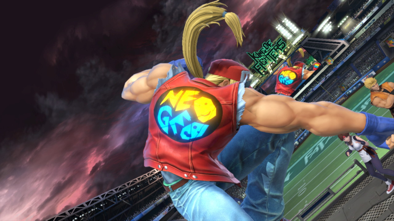 Terry With NeoGeo logo Mod for Super Smash Bros. Ultimate | SSBU Mods