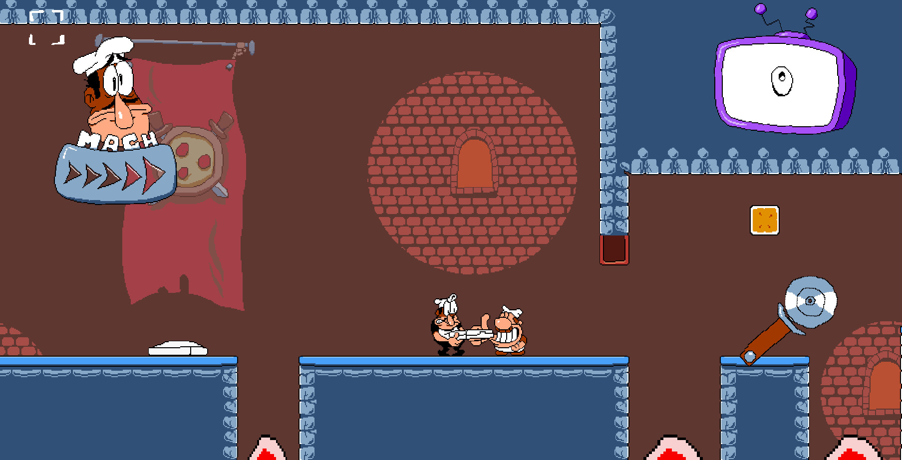 World 1 Super Mario bros Mod for Pizza Tower | PT Mods