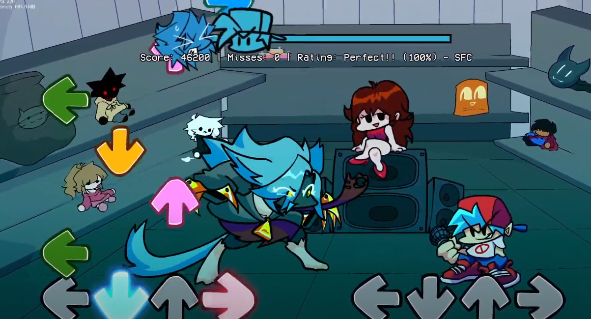 Vs Krea MEOW MIXTAPE Mod for Friday Night Funkin' | FNF Mods