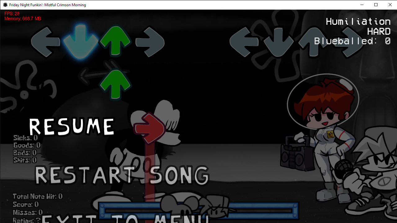 Mistful Crimson Morning x SNS [Friday Night Funkin'] [Mods]