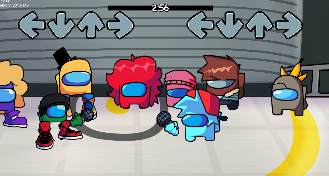 FNF: VS Swag Crewmate (Oneshot Mod) Mod for Friday Night Funkin' | FNF Mods