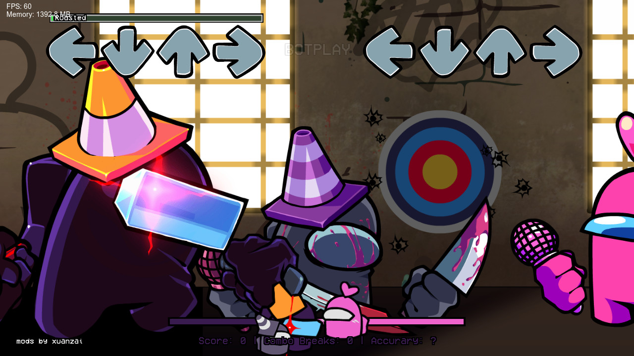 Roasted But EveryImpostor Sings It Mod for Friday Night Funkin' | FNF Mods