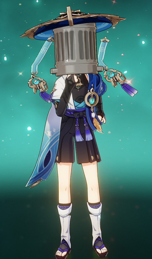 Wanderer is trash can Mod for Genshin Impact | GI Mods