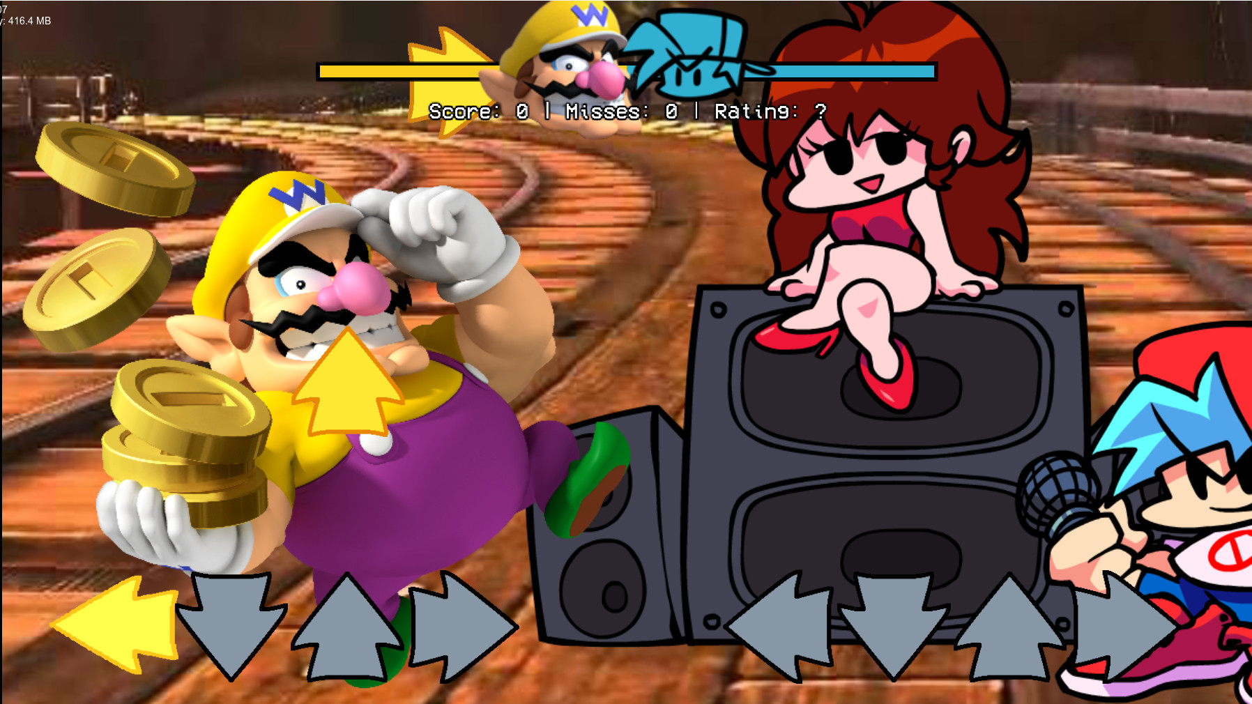 the wario mod Mod for Friday Night Funkin' | FNF Mods