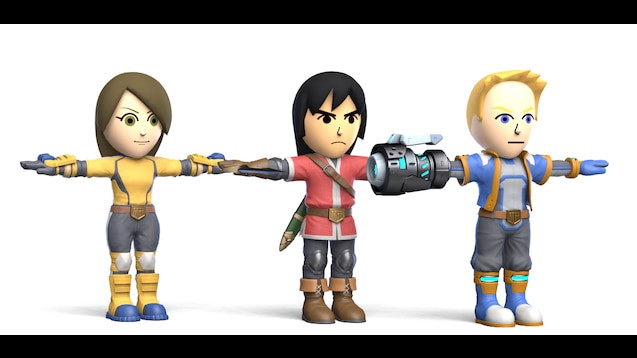 Super Smash Bros. Ultimate - Mii Brawler Mod for Source Filmmaker | SFM Mods