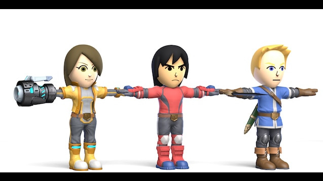 Super Smash Bros. Ultimate - Mii Brawler Mod for Source Filmmaker | SFM ...