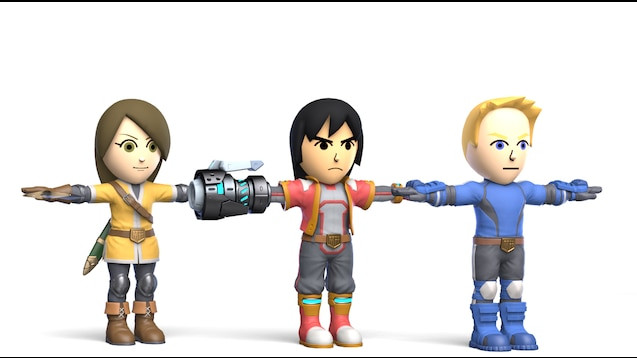 Super Smash Bros. Ultimate - Mii Brawler Mod for Source Filmmaker | SFM ...