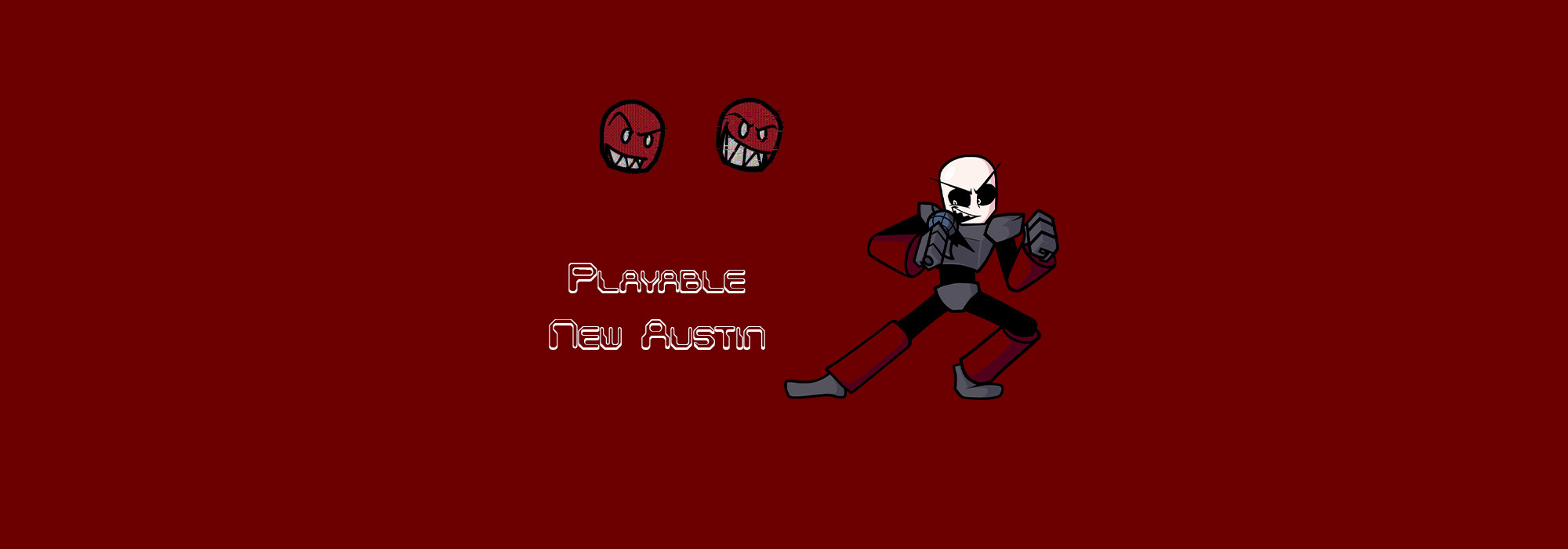 Playable New Austin Mod for Friday Night Funkin' | FNF Mods