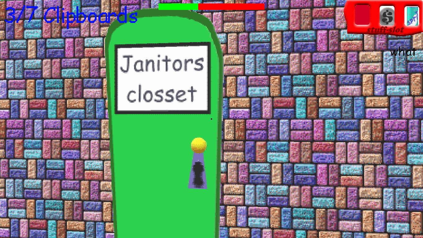 Bob's pretty standard house! - DEMO [Baldi's Basics] [Mods]