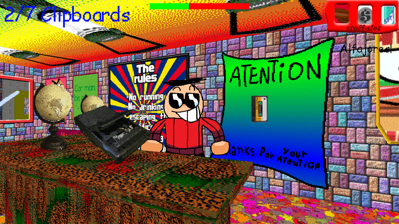 Bob's pretty standard house! - DEMO [Baldi's Basics] [Mods]