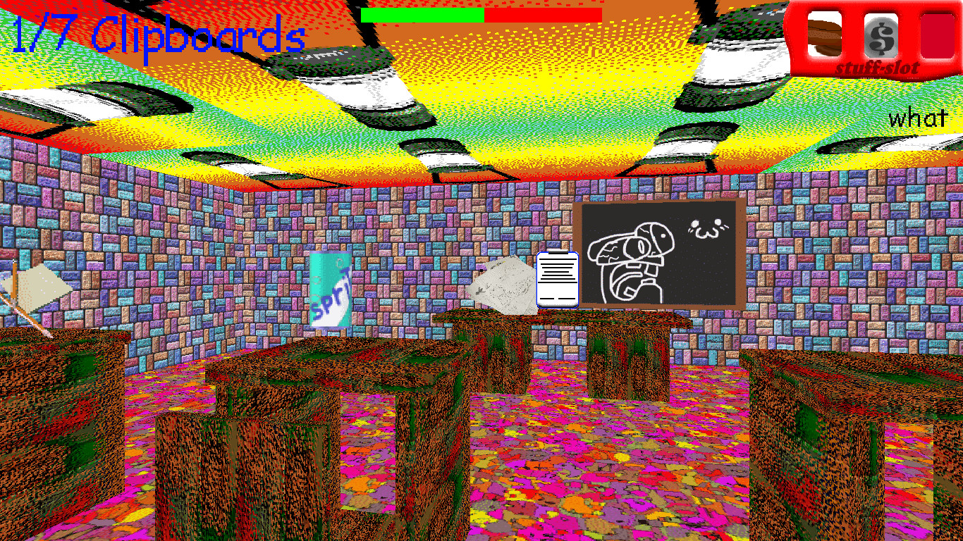 Bob's pretty standard house! - DEMO [Baldi's Basics] [Mods]