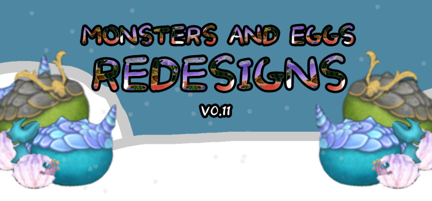 Monsters and Eggs Designs (V1 FINAL) Mod for My Singing Monsters | MSM Mods