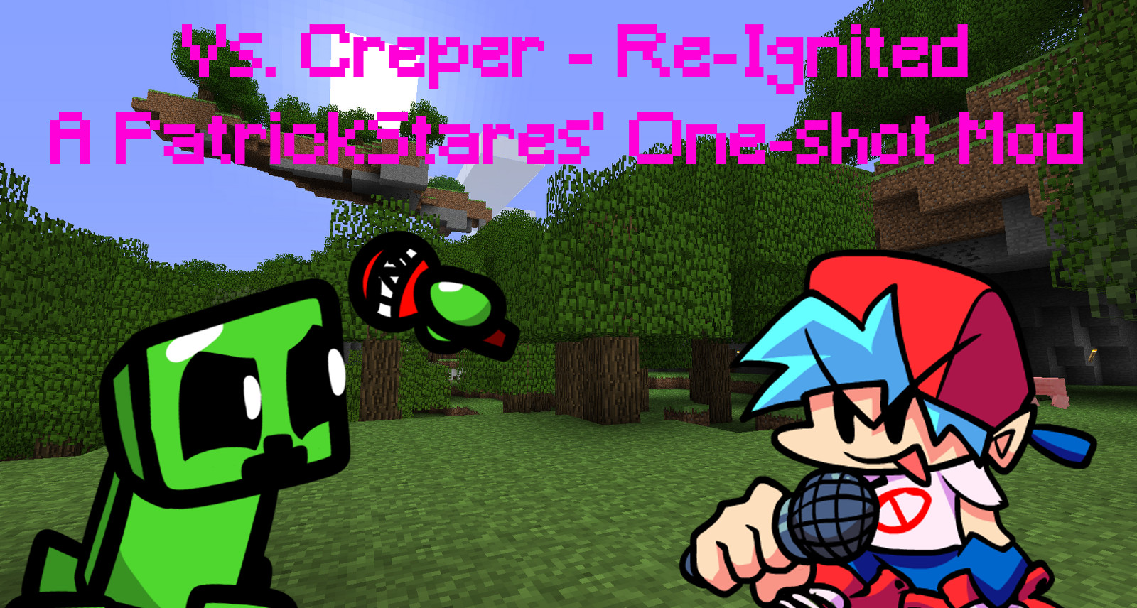 Vs. Creper - Re-ignited (ONESHOT) Mod for Friday Night Funkin' | FNF Mods