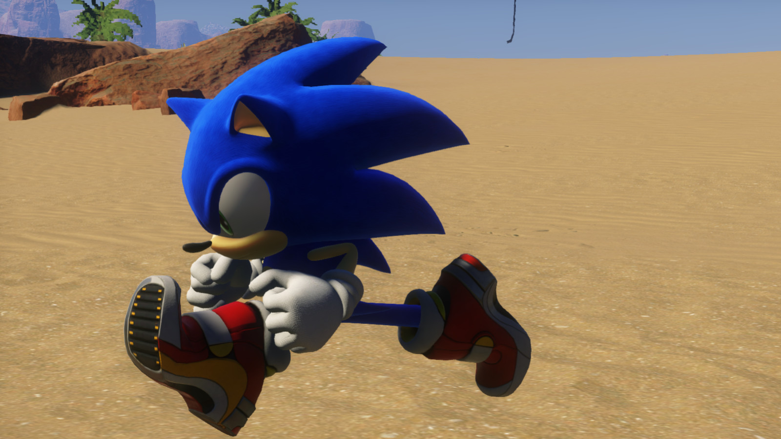 Classic Style Running Animations. Mod for Sonic Frontiers | Frontiers Mods