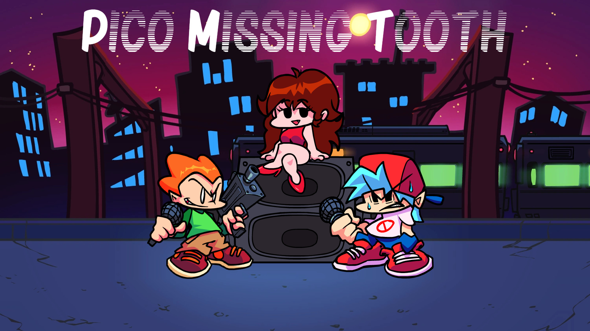 Pico Missing Tooth Mod for Friday Night Funkin' | FNF Mods