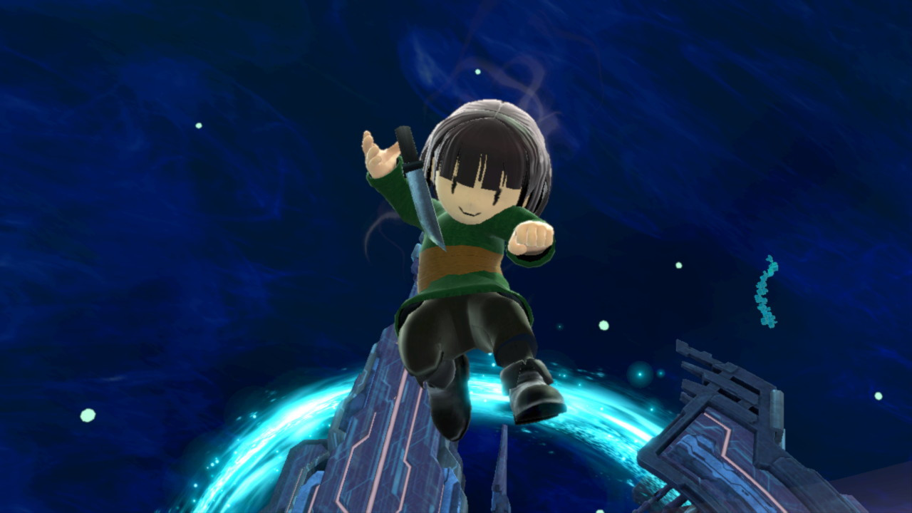 (Frisk Mii Skin Addon) Chara Mii Skin! Mod for Super Smash Bros ...