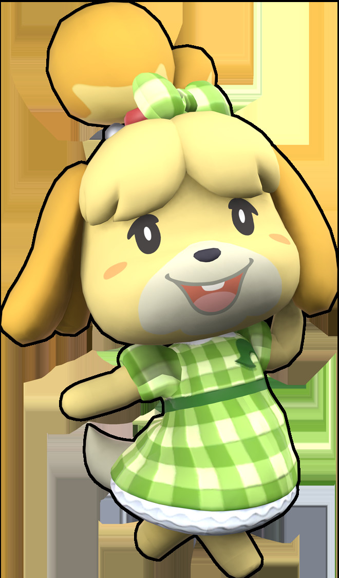 Isabelle Outfits Mod for Super Smash Bros. Ultimate | SSBU Mods